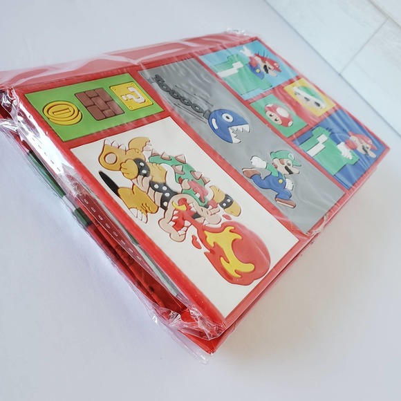 Office | Nintendo Mario Bro Silicone Trifold Stationary | Poshmark